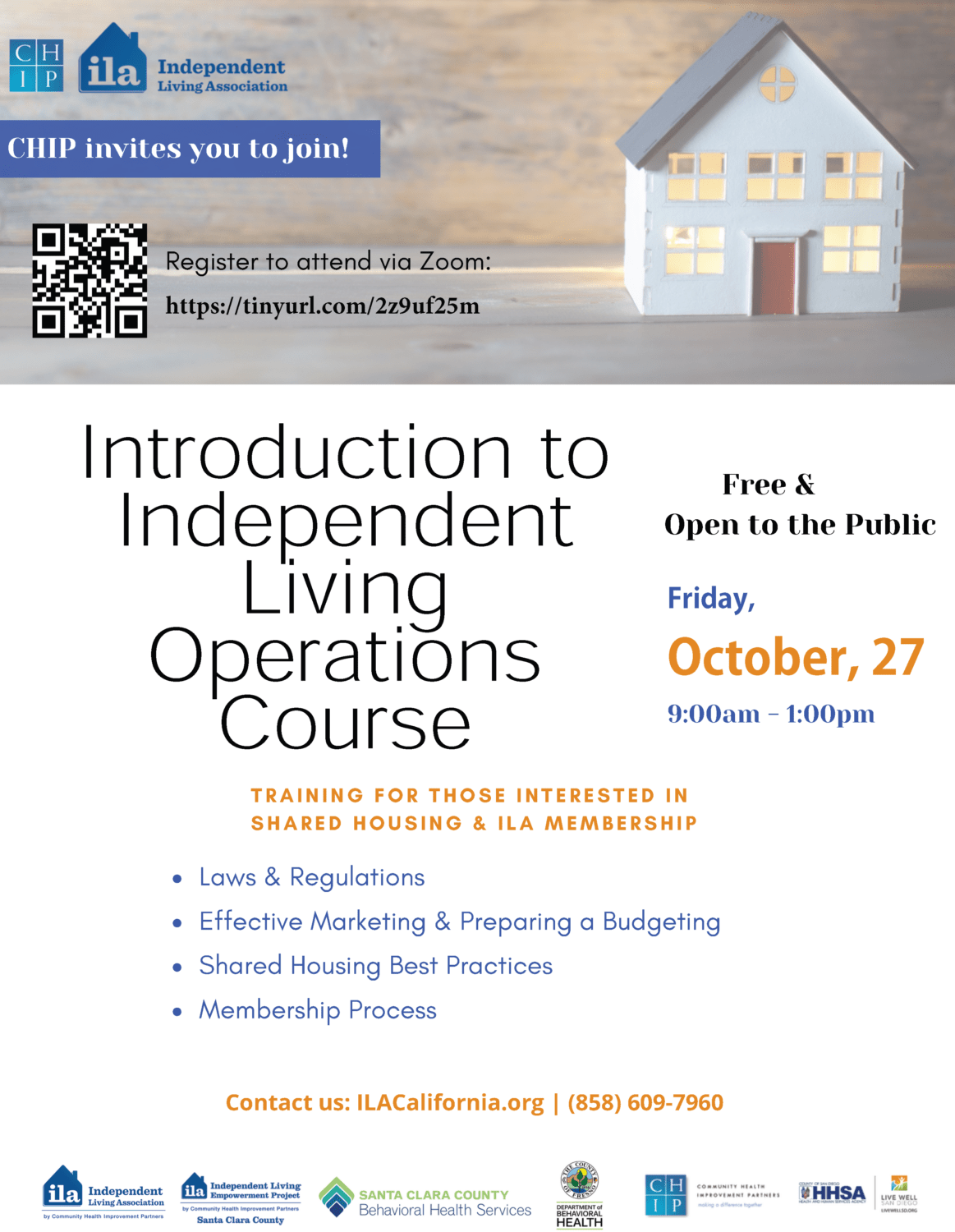 Introduction to Independent Living Operations Course - Independent ...