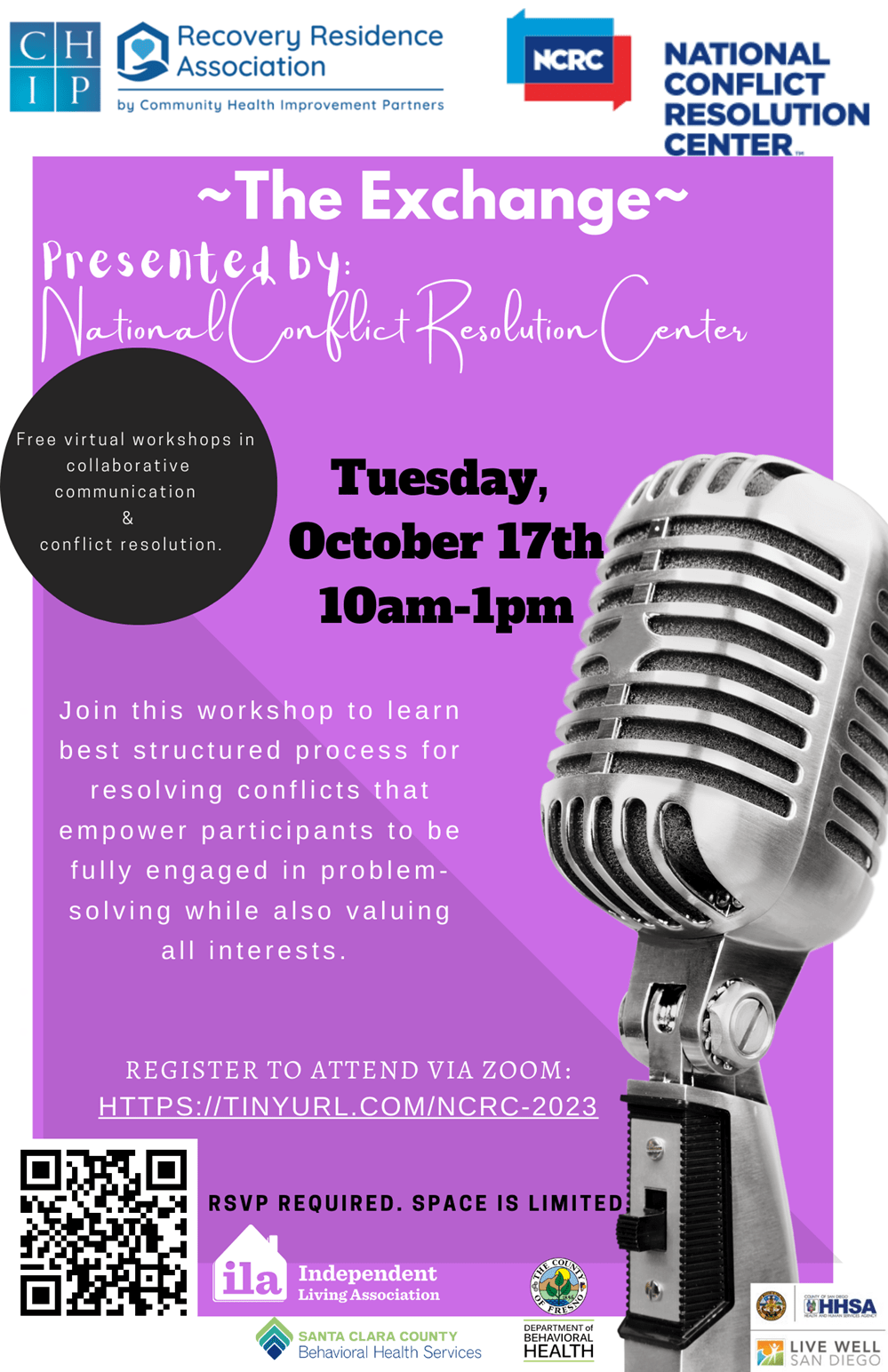 National Conflict Resolution Center Training Series-The Exchange ...